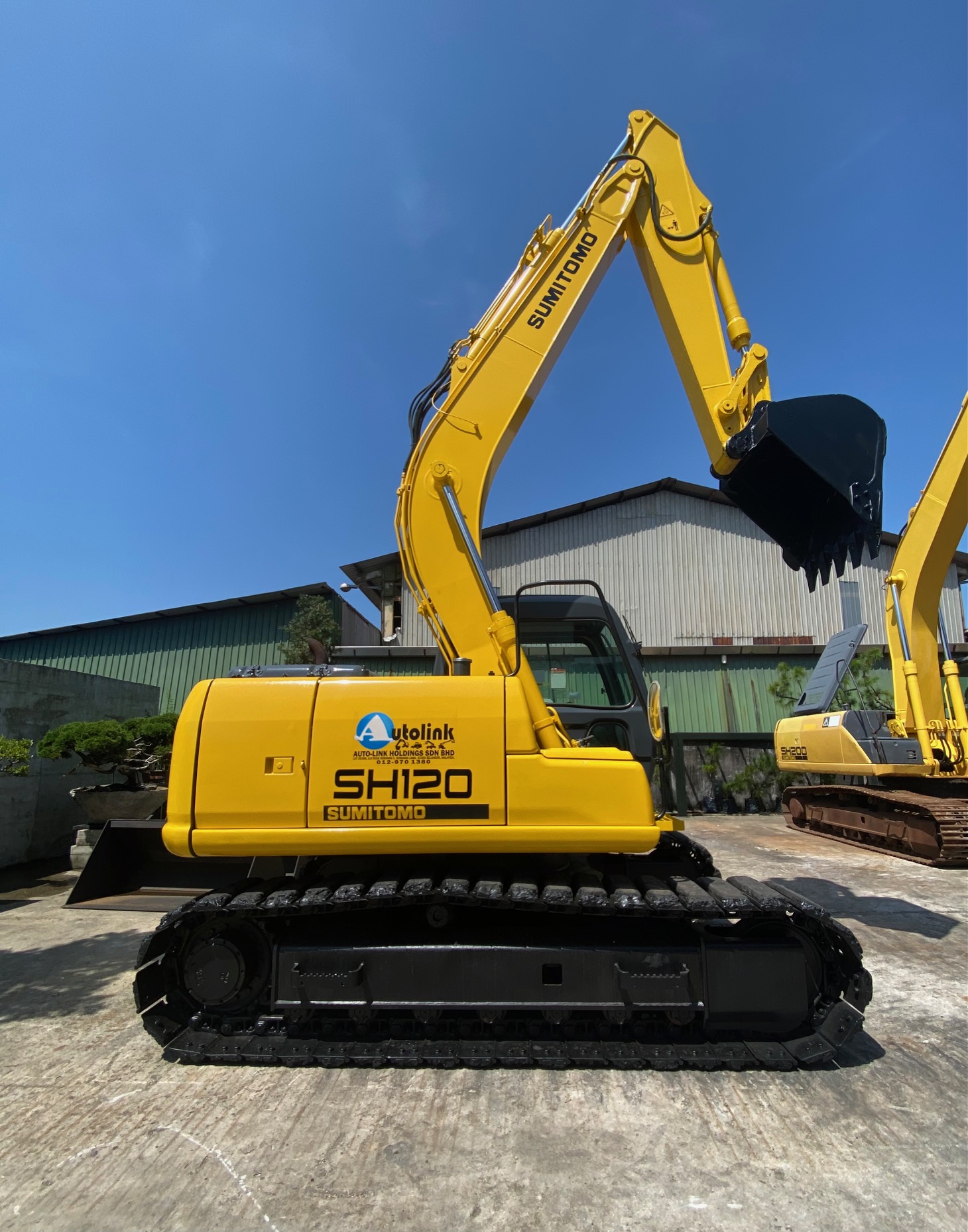 Imported Japan Sumitomo SH120-3 Excavator For Sale